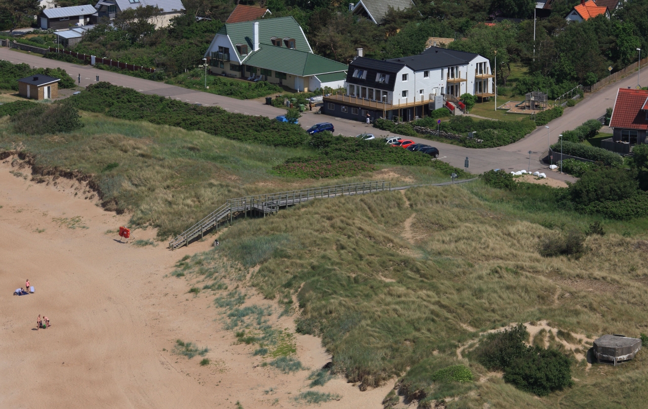 Book a room with sea view just by the Sea at Vejby Strand Hotel